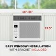 Honeywell 6,000 BTU Digital Window AC, Remote, LED Display, 4 Modes ...