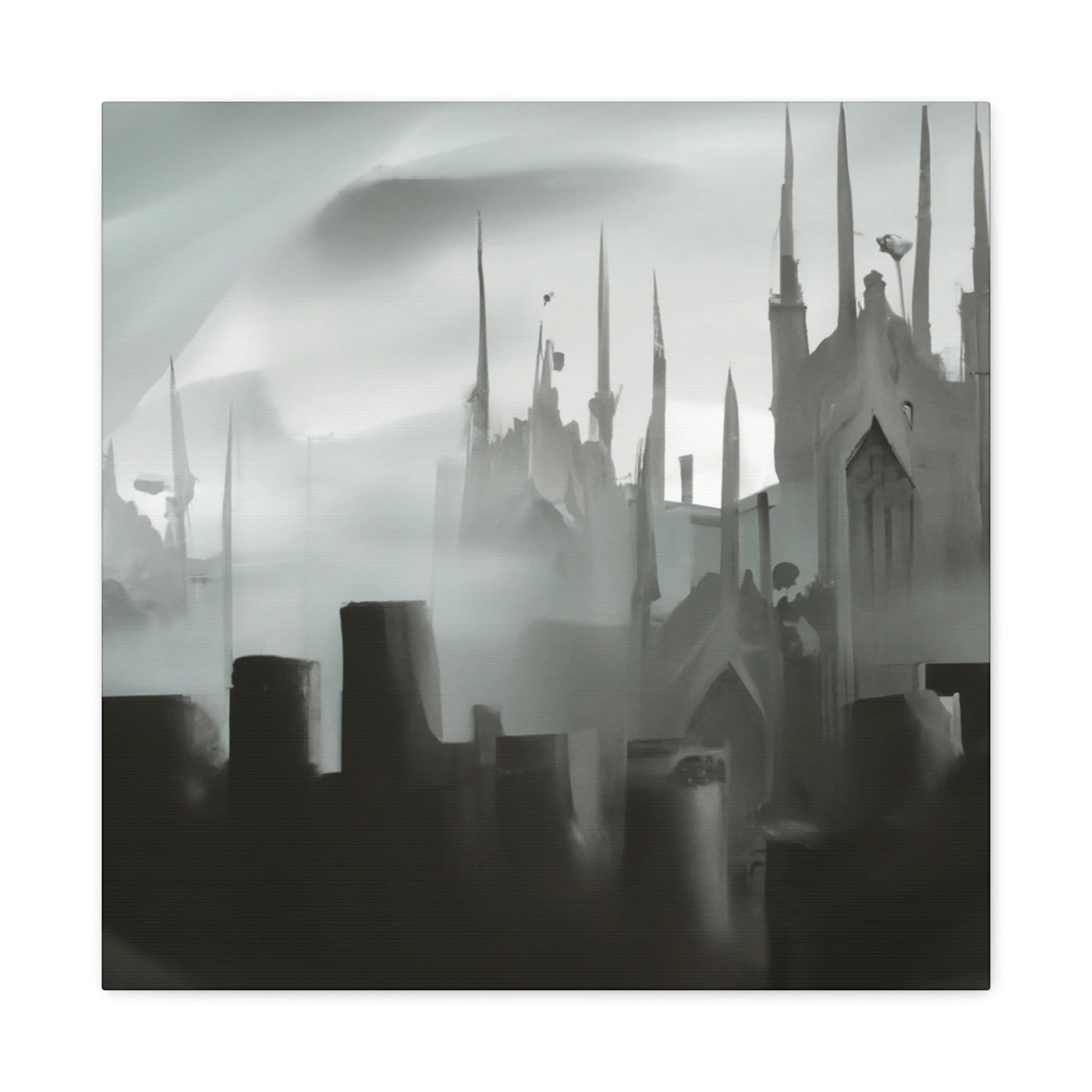 Gothic Dark Reflection - Canvas - Walmart.com
