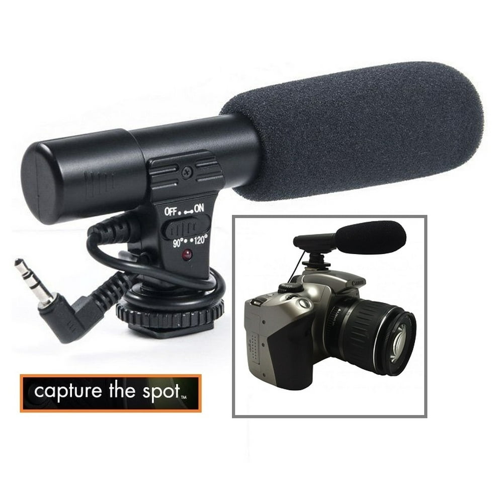 Mini Professional Condenser Microphone For Nikon Coolpix P1000 ...