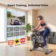 EDX Exercise Bike with LCD Monitor & Infinite Resistance, Adjustable ...