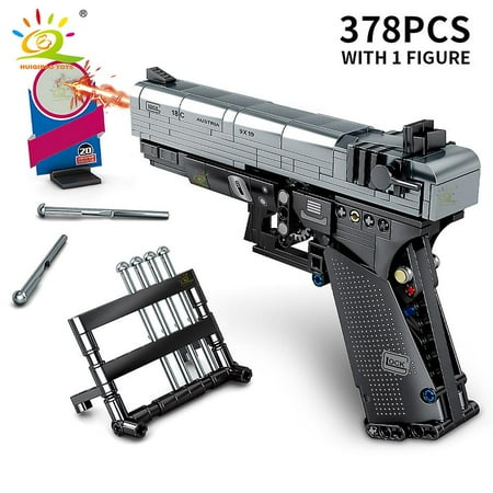 Desert Eagle Revolver Model Gun Plastic Pistol Building Blocks Set ...