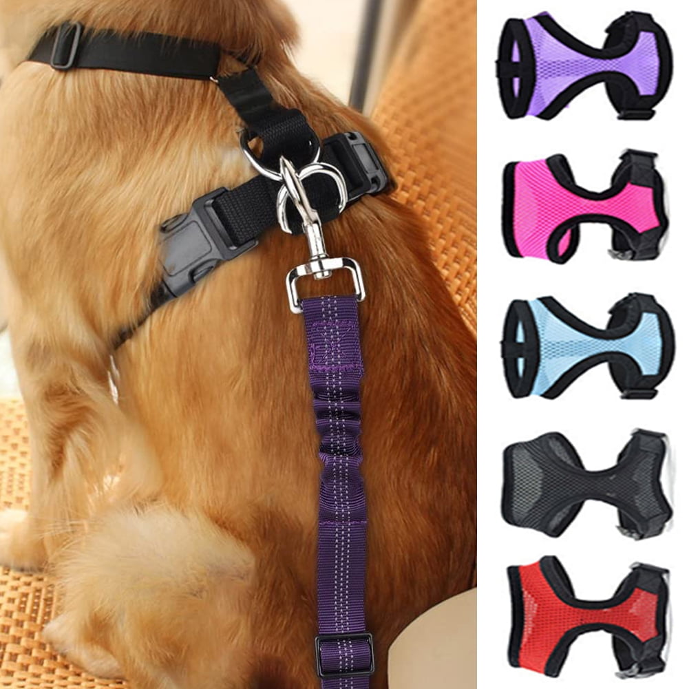 Travelwant Dog Car Harness Plus Connector Strap, Multifunction ...