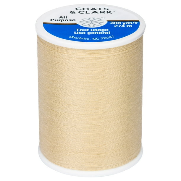 Coats & Clark All Purpose Pongee Polyester Thread, 300 Yards - Walmart.com