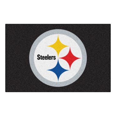 NFL - Pittsburgh Steelers Roundel Mat 27" diameter - Walmart.com