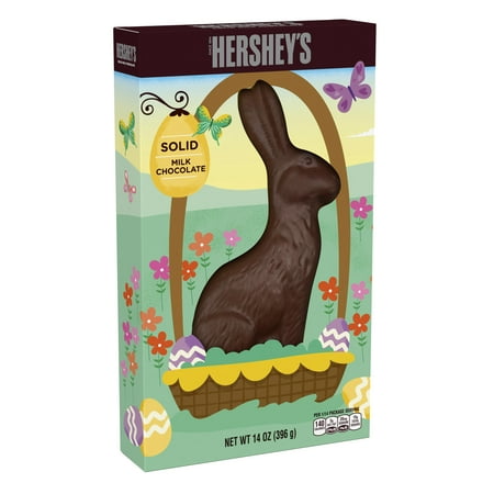 Hershey's, Easter Solid Milk Chocolate Bunny, 14 Oz - Walmart.com