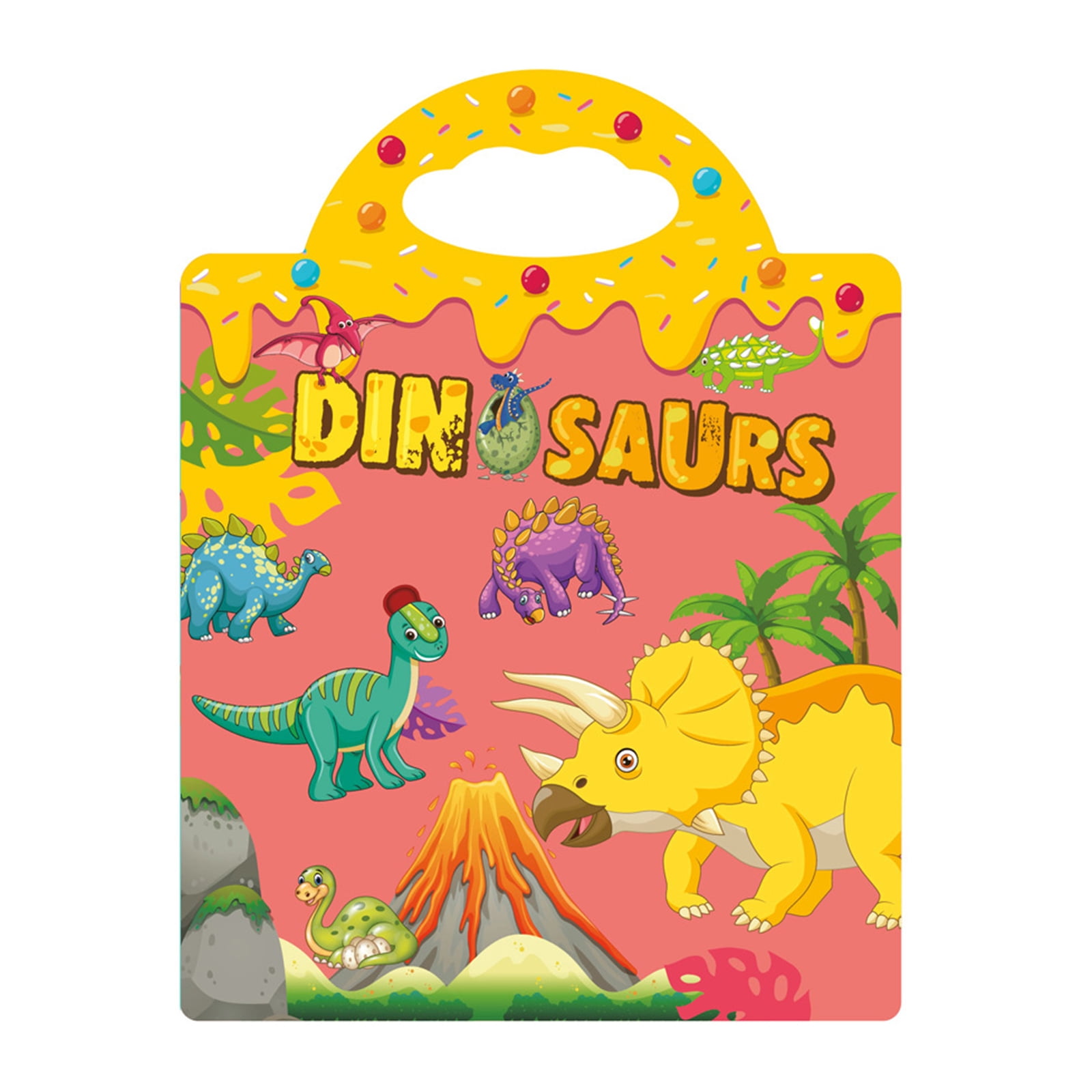 Busy Book For Kids, Montessori Toy for Toddlers, Reusable Sticker Book ...