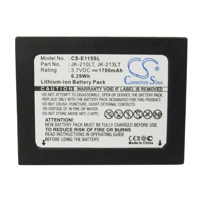 1700mAh Casio JK-210LT Battery for Cassiopeia E125-CSC Cassiopeia E500 ...