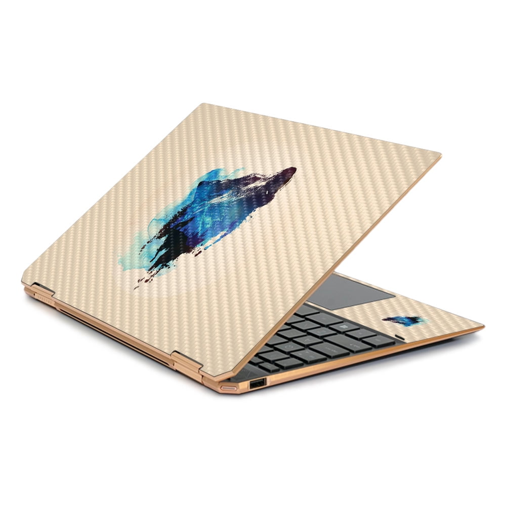 Carbon Fiber Skin Decal Wrap Compatible With HP Spectre x360 13.3" Gem ...