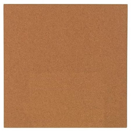 Acco Brands 48112 14 in. X 14 in. Cork Modular Natural Frameless ...