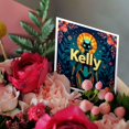 3drose, Kelly Lady Name, Futuristic Floral Art. Cool Personal Gift for ...