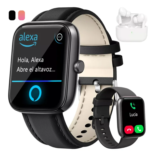 Reloj Smartwatch Reloj Inteligente Bluetooth Llamada Alexa | Bodega ...