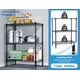 3 Tier Shelf Organizer for Kitchen, 450lbs Capacity Height Adjustable ...