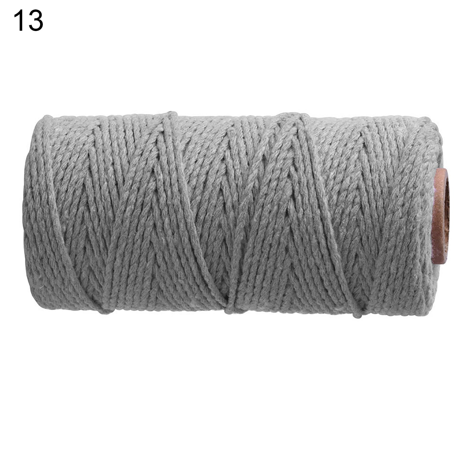 ZIG 1 Roll 2mm Macrame Cord Colorful Colorfast Soft Twisted Cotton Rope ...