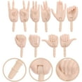 10pcs Fake Hand Parts Mini Hand Parts Plastic Hand Joints Doll Joints ...