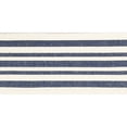 Celebrate It 2.5" x 25ft. Faux Cotton Wired Striped Ribbon Decor ...