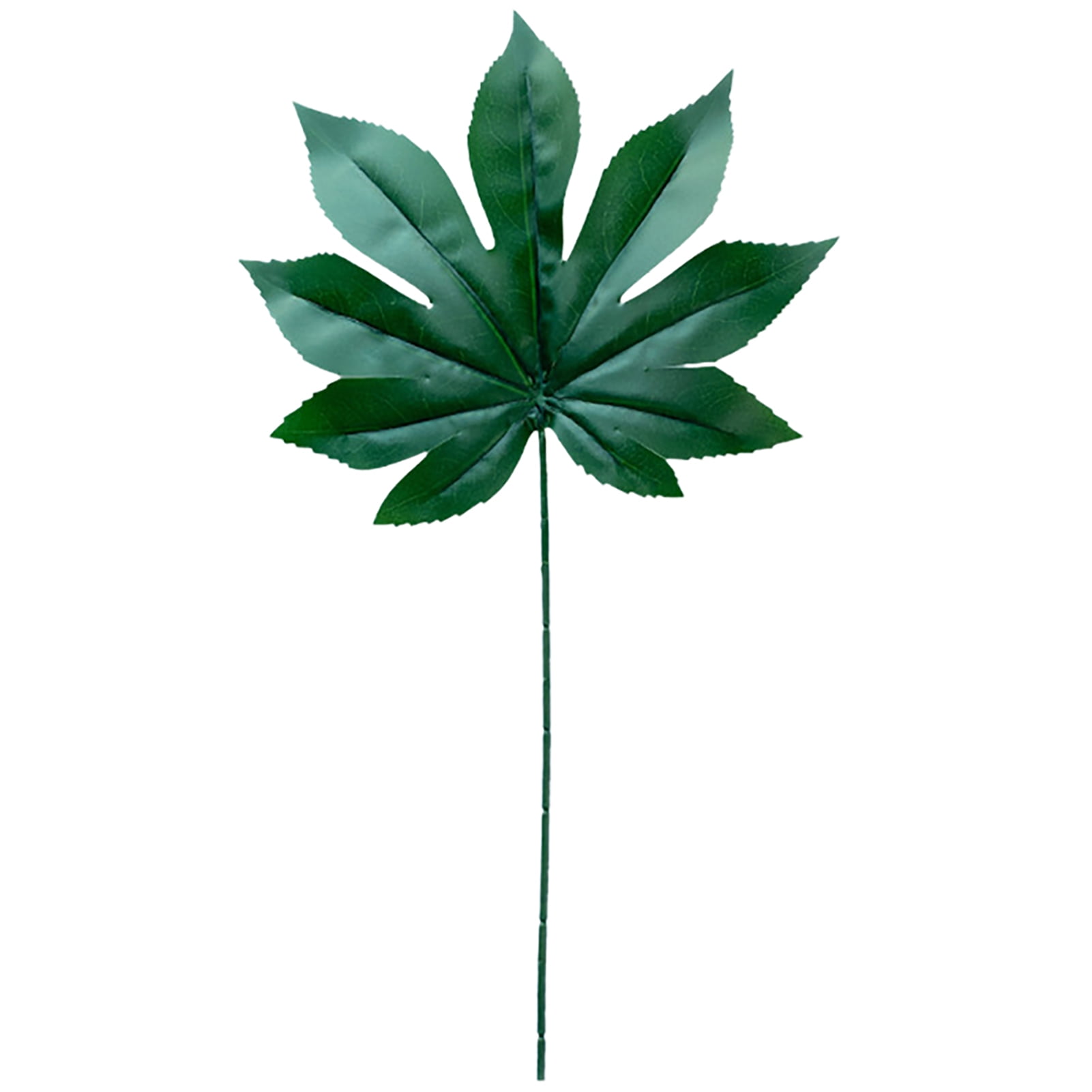 Trayknick 6 Pack Artificial Flowers, Fake Leaf No Wilting DIY Realistic ...