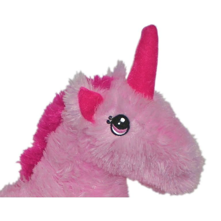 Pink Fluffy Unicorn Stuffed Animal | williamfunes.com