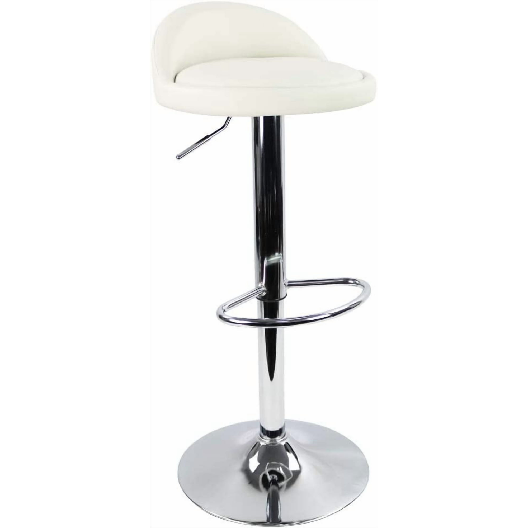 Click here for Ltmjwr Pu Leather Round Bar Stool With Backrest  H... prices