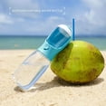 Dog Water Bottle,Portable Pet Water Bottle with Food Container,Outdoor ...