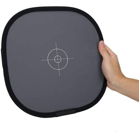 white balance card, 30cm Folding 18% Grey White Balance Reference Card ...