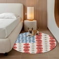4ft Round Rug Independence Day Area Rugs for Living Room Bedroom ...