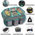 Smart Design Pop Up Trunk Organizer with Easy Carry Handles- 23 inch ...