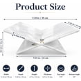 Book Stand, Large Open Book Display Stand & Coffee Table Book Stand ...