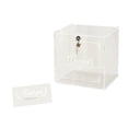 Efavormart Clear Acrylic Wedding Reception Money Card Box With Lock ...