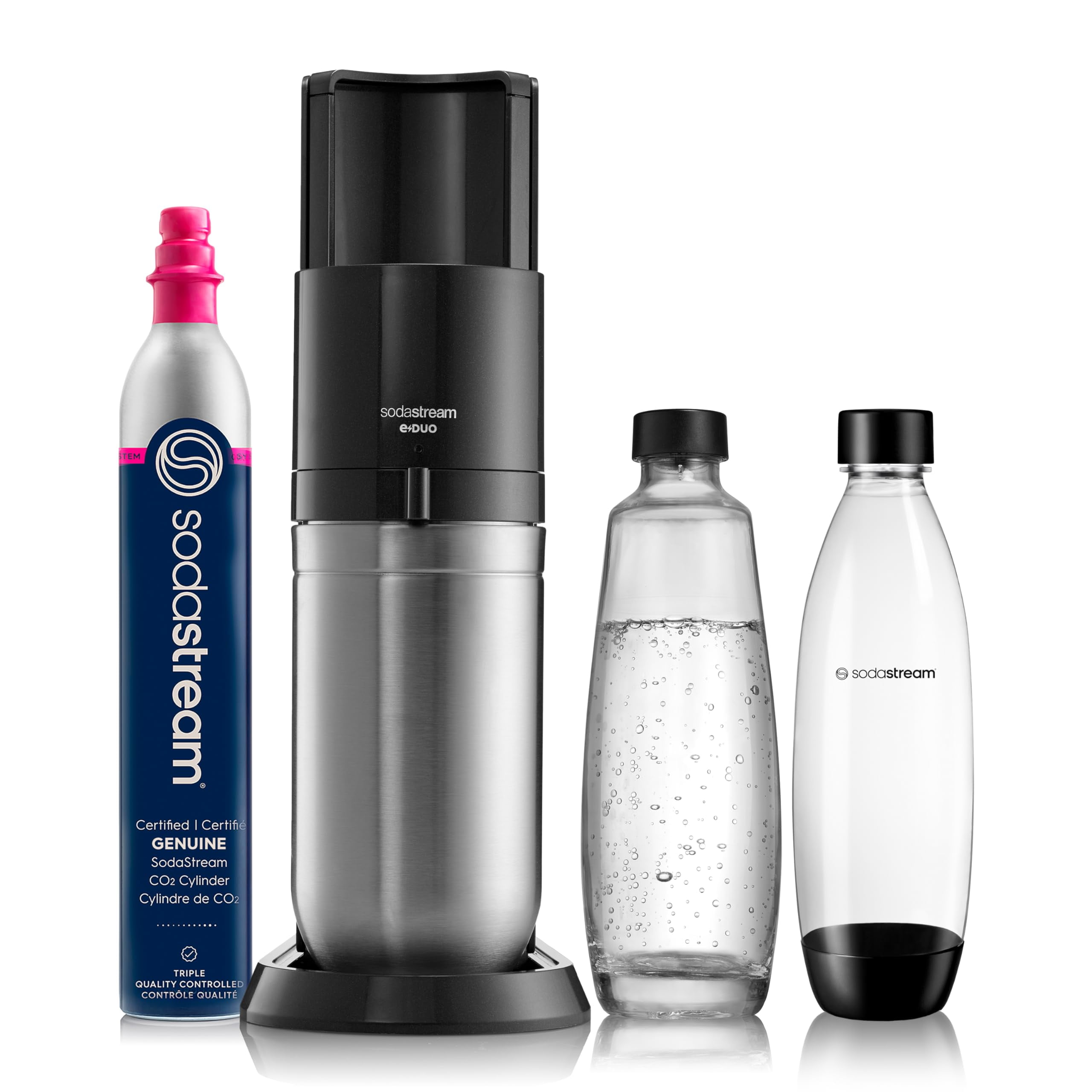 SodaStream - Máquina para hacer agua con gas Aqua Fizz | PAQUETE DE ...