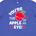 Inktastic Youre The Apple of My Eye Valentine Pun with Cute Apple Youth ...