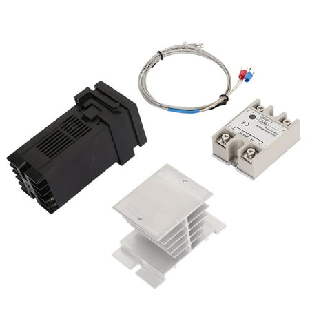 Temperature Controller Kit, PID Digital Temperature Controller With ...