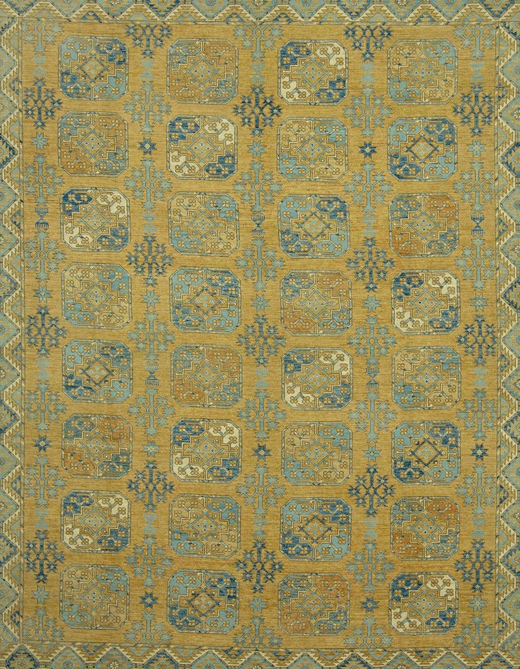 Ahgly Company Indoor Rectangle Abstract Copper Green Oriental Area Rugs ...