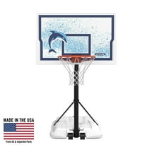 GoSports Splash Hoop ELITE, Deck-Mounted, Adjustable Inground Pool ...