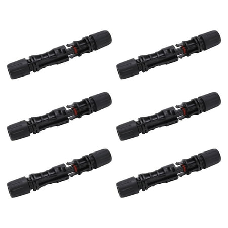 Solar Photovoltaic Connector, PPO 12PCS Solar Panel Cable Connector Copper Tinned Pins For ...