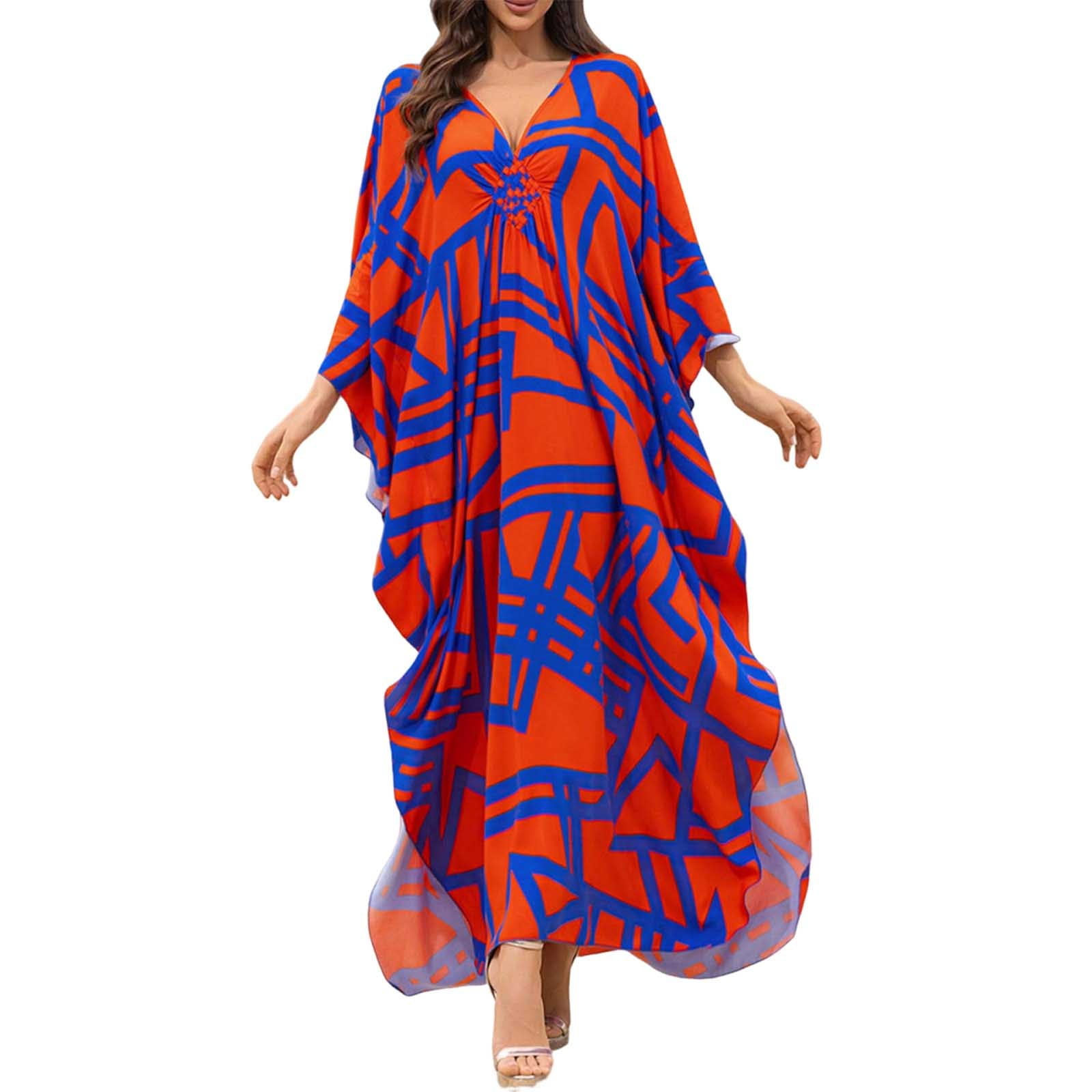 Click here for Xiaowwww Elegant V-Neck Swim Cover-Up For Women Li... prices