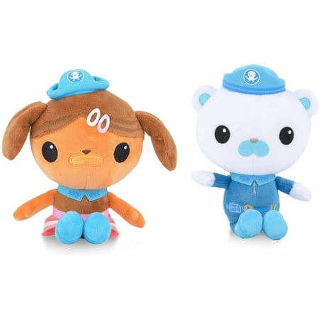 2pcs Octonauts Cartoon Plush Girl Toy Inkling Kwazii Peso Barnacles ...