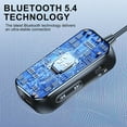 Bluetooth 5.4 Transmitter Receiver, 2-in-1 Wierless Audio Adapter with ...
