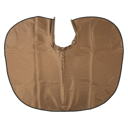 Haircutting Cape, Shampoo Cape PU Leather Beard Apron Soft For Home ...