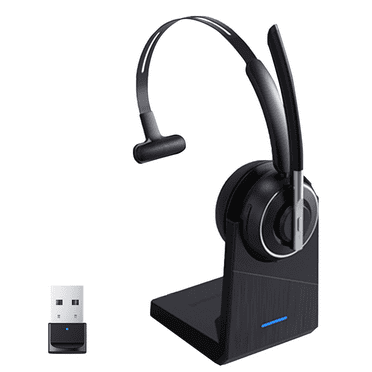 Corded Call Center Noise Cancelling RJ9 Headset Headphone with ...