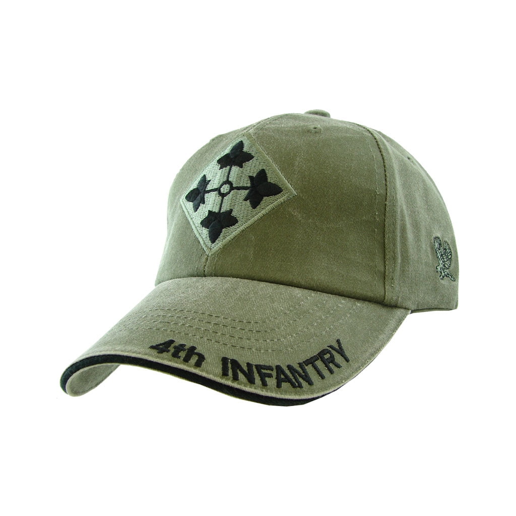 Rush Indstries, Inc. 4th Infantry Division Army Military Cap - Walmart.com