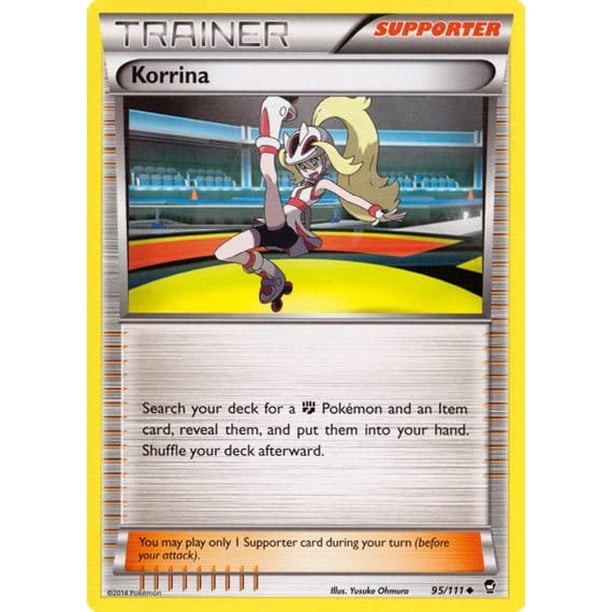 Juego de cartas coleccionables Pokémon Pokémon Korrina 95/111 | Bodega ...