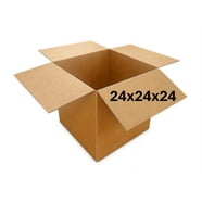 Supplyhut 25-Pack 12x4x4 Corrugated Cardboard Boxes, Brown, Shipping ...