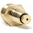 GasOne Propane Brass Orifice Connector 3/8" Flare x 1/8" Mnpt or Male ...