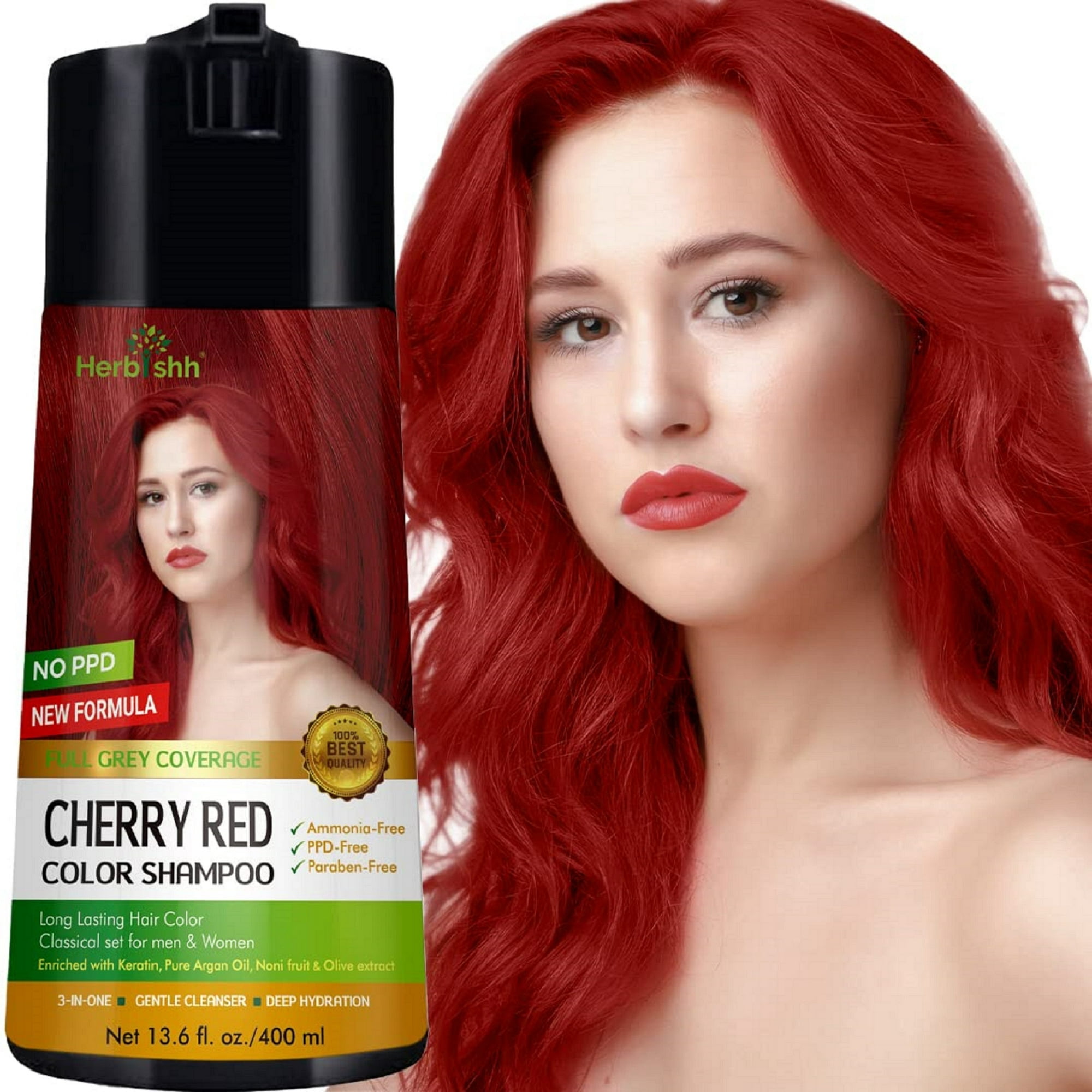 Click here for Herbishh Hair Color Shampoo - Enriched Dye Shampoo... prices