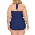 Slim women's Plus Glam Sheath One Piece Swimsuit - Sizes M-3X, Sewn in Cups - Walmart.com