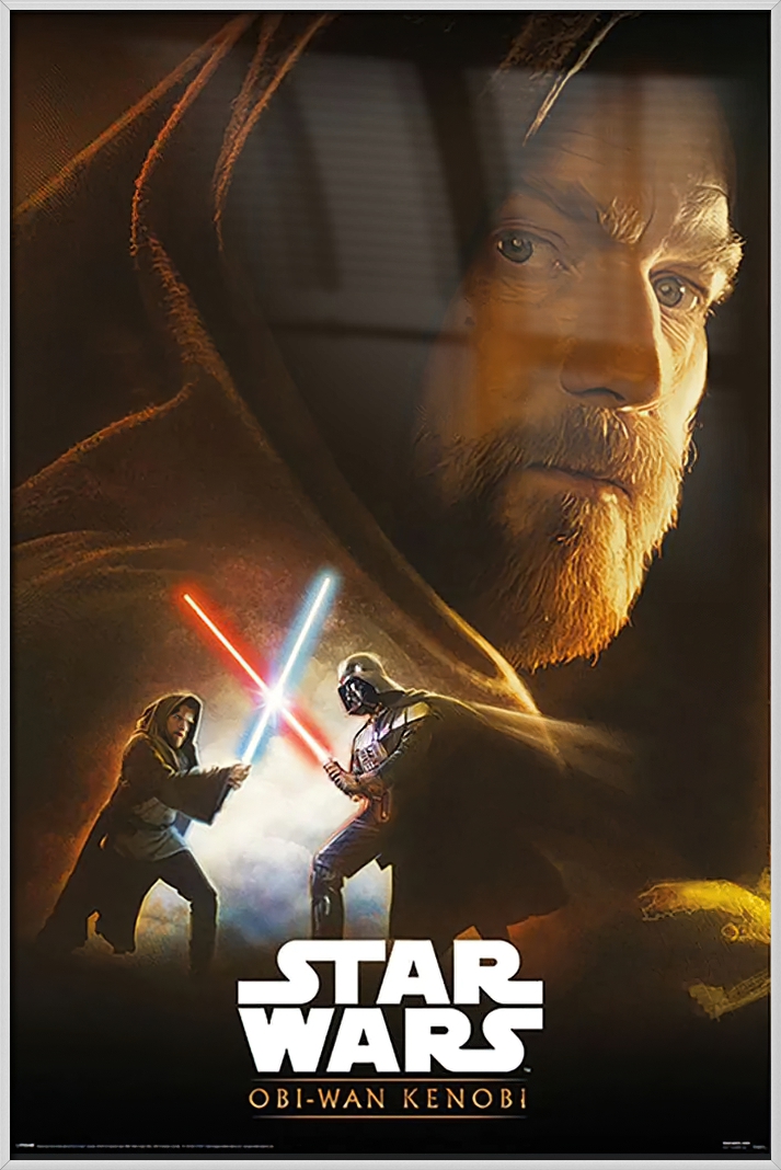 Star Wars: Obi-Wan Kenobi - Framed TV Show Poster (Hope - Regular Key ...