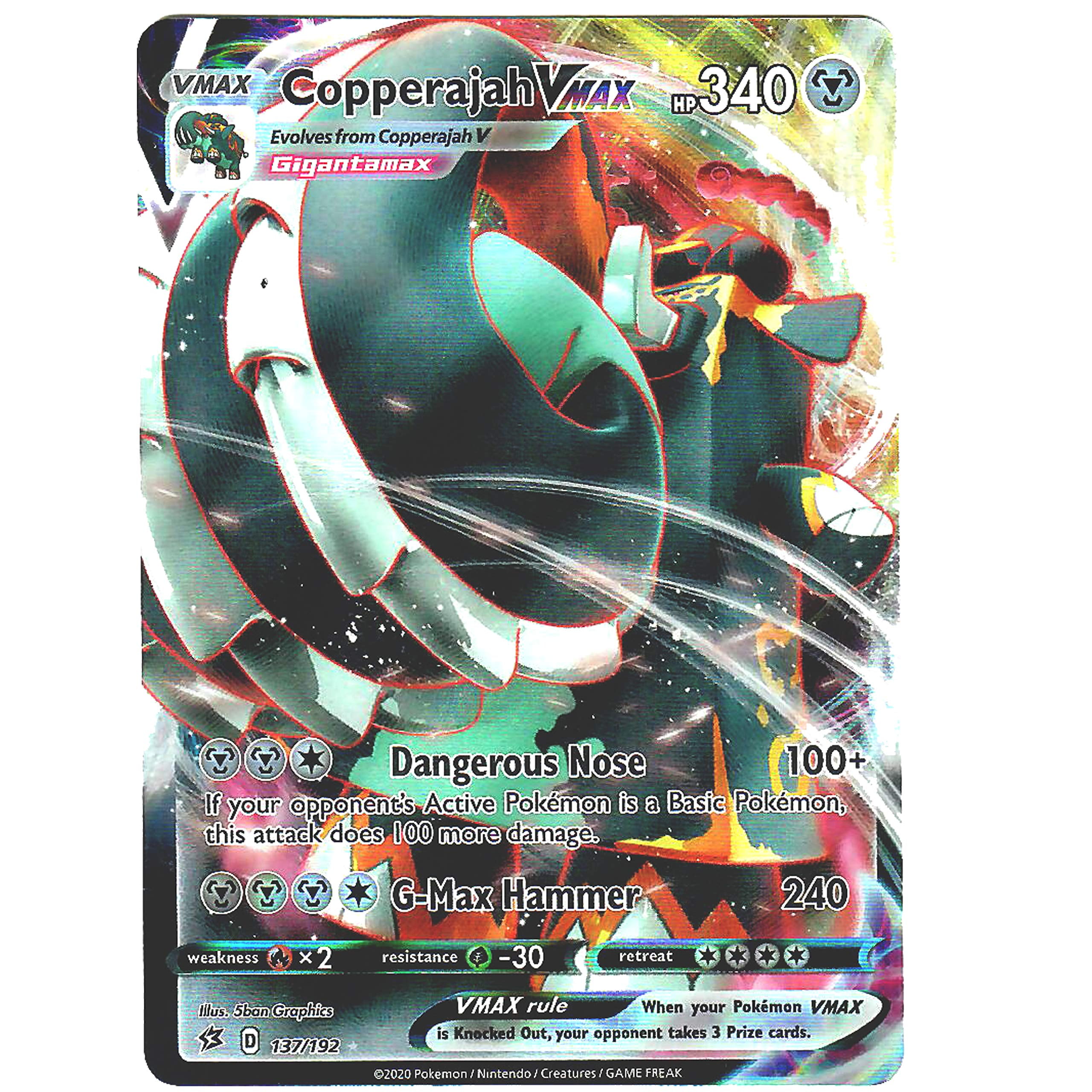 Carta coleccionable Pokémon Copperajah Vmax 137/192 Ultra Rare ...