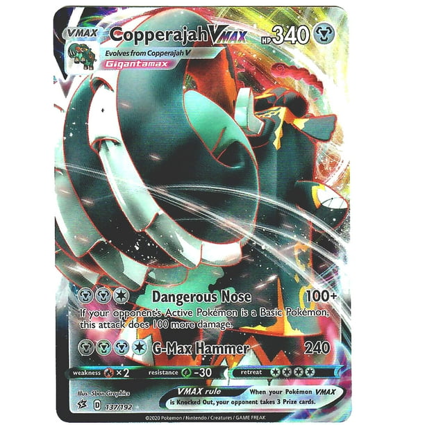 Carta coleccionable Pokémon Copperajah Vmax 137/192 Ultra Rare | Bodega ...