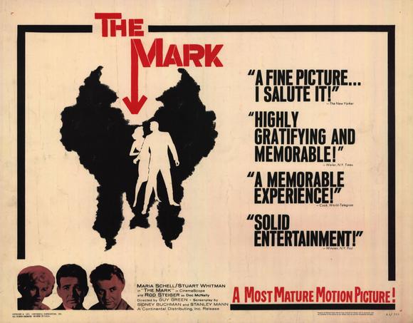 The Mark - movie POSTER (Half Sheet Style A) (22" x 28") (1961 ...