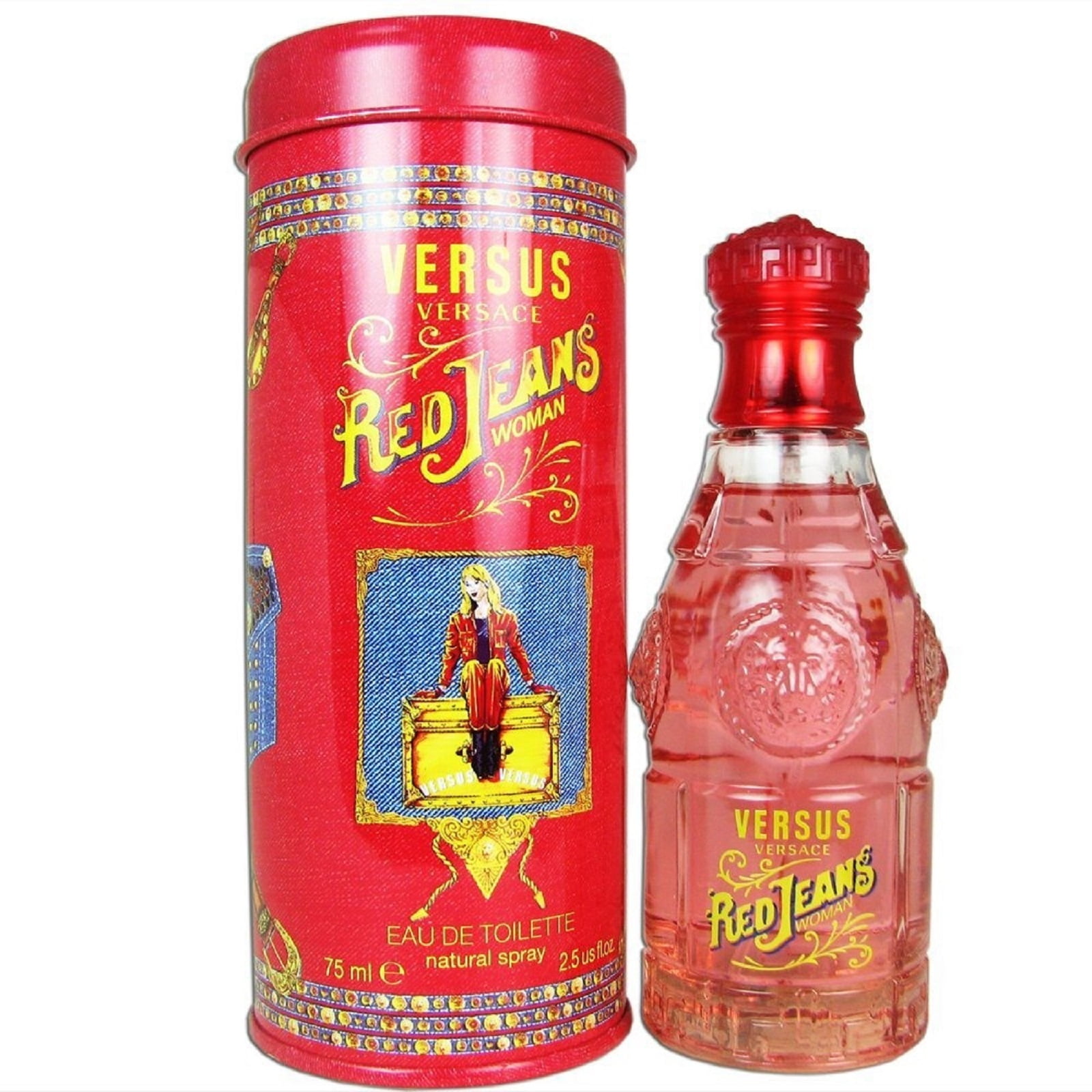 Perfume Dama Versace Red Jeans Red Jeans | Walmart en línea